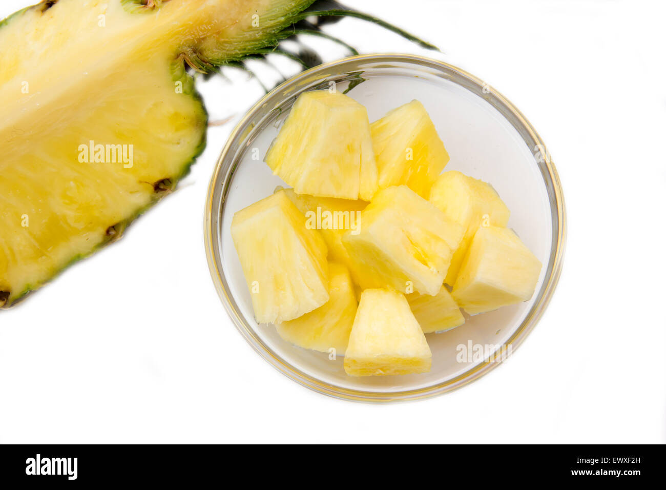 Pineapple cubes hi-res stock photography and images - Alamy