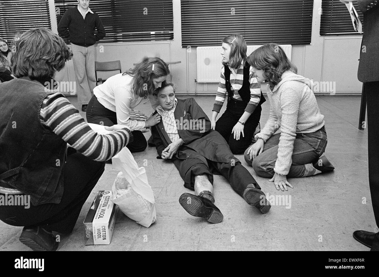 St Johns Ambulance First Aid Training, 10th February 1979. MARSKE ...