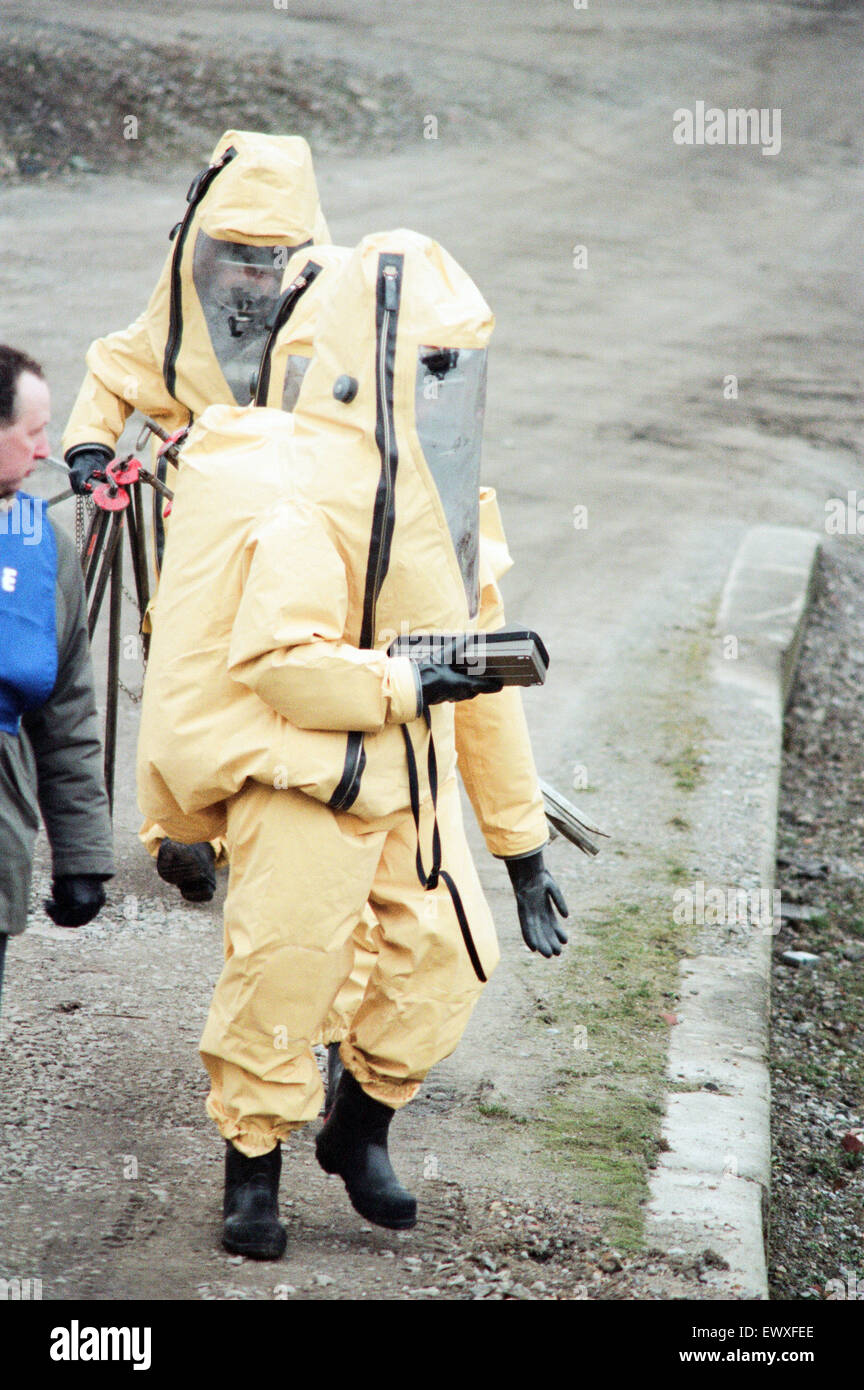 Nuclear protective clothing hi-res stock photography and images - Alamy