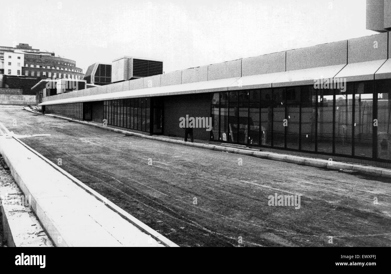 Middlesbrough Bus Station, Teesside, 19th May 1982 Stock Photo - Alamy