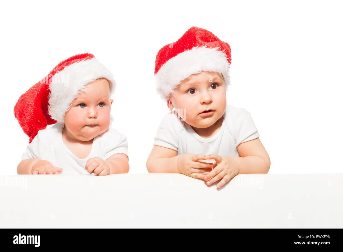 Two surprised baby boys hi-res stock photography and images - Alamy