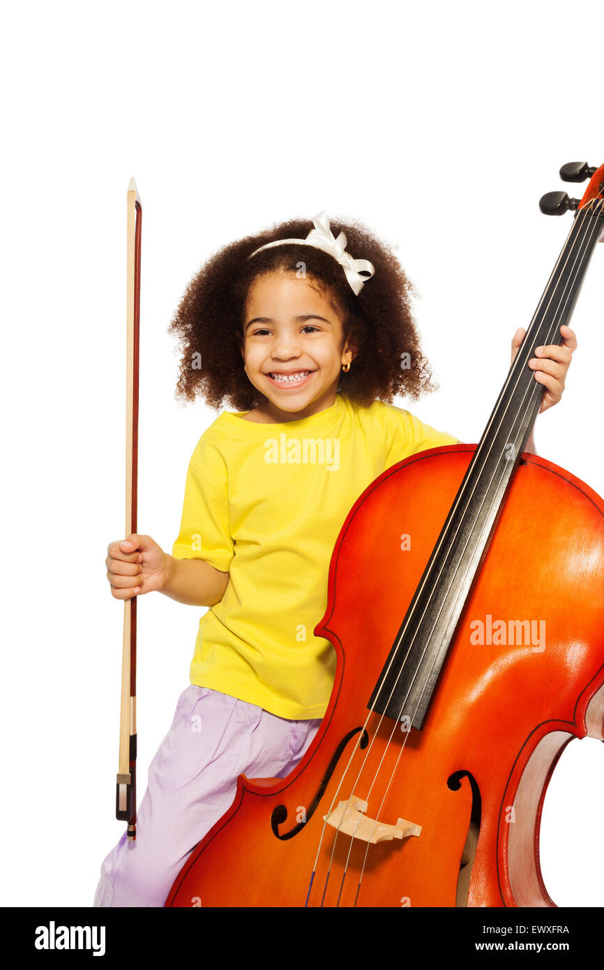 African afro holds girl hi-res stock photography and images - Alamy