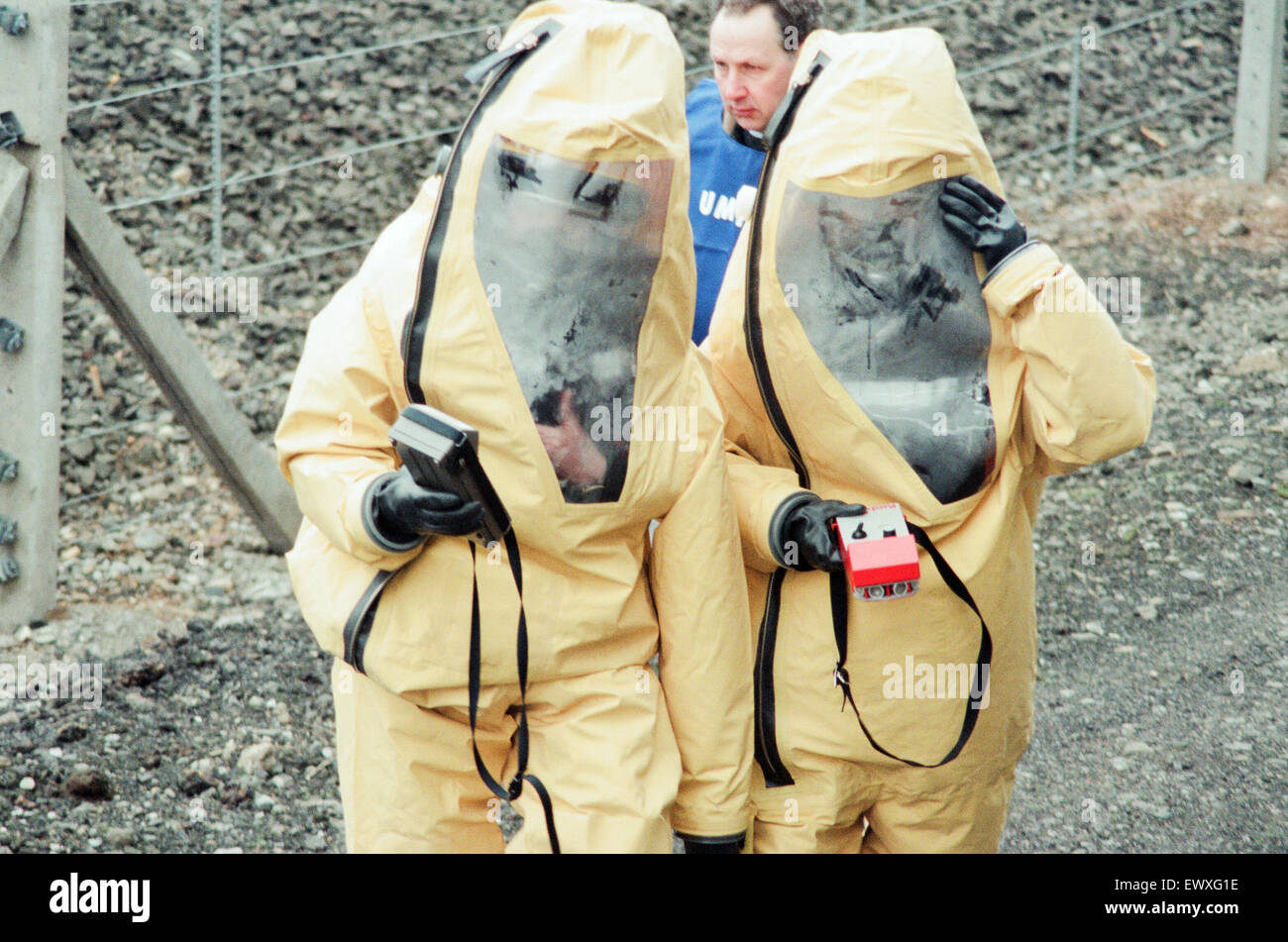 Nuclear protective clothing hi-res stock photography and images - Alamy