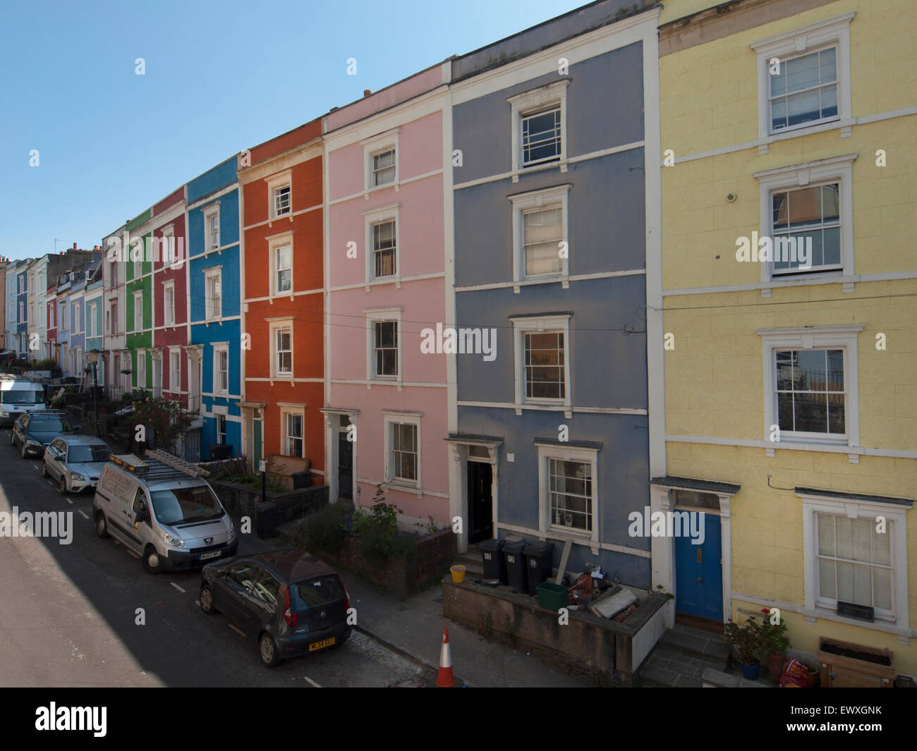 The Polygon area in the Clifton district of Bristol Stock Photo - Alamy