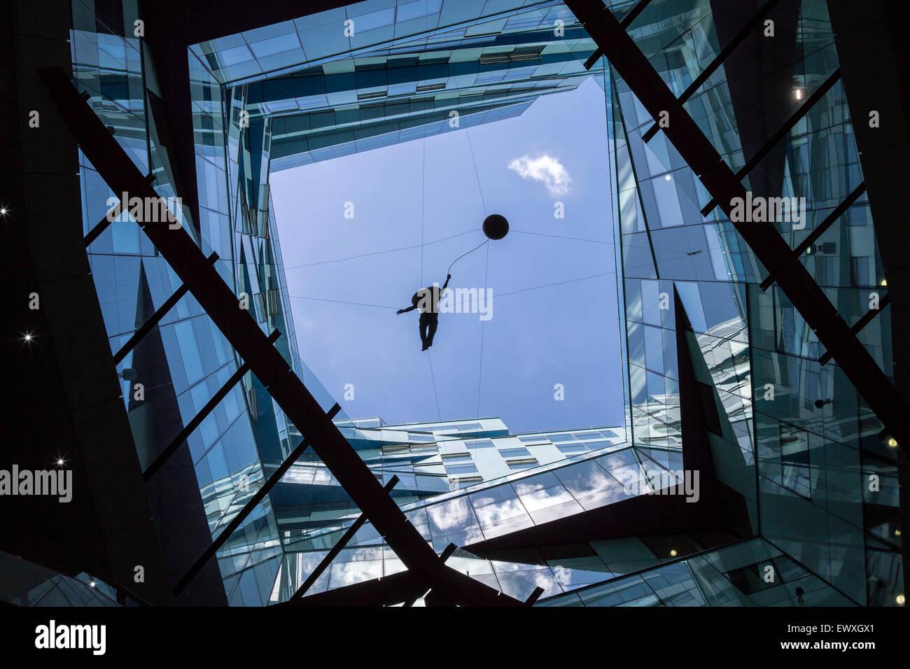 The Cube Building Stock Photo - Alamy