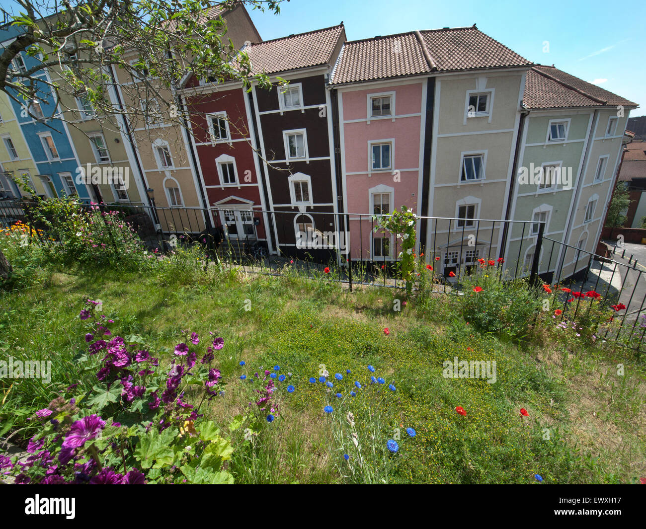 The Polygon area in the Clifton district of Bristol Stock Photo - Alamy