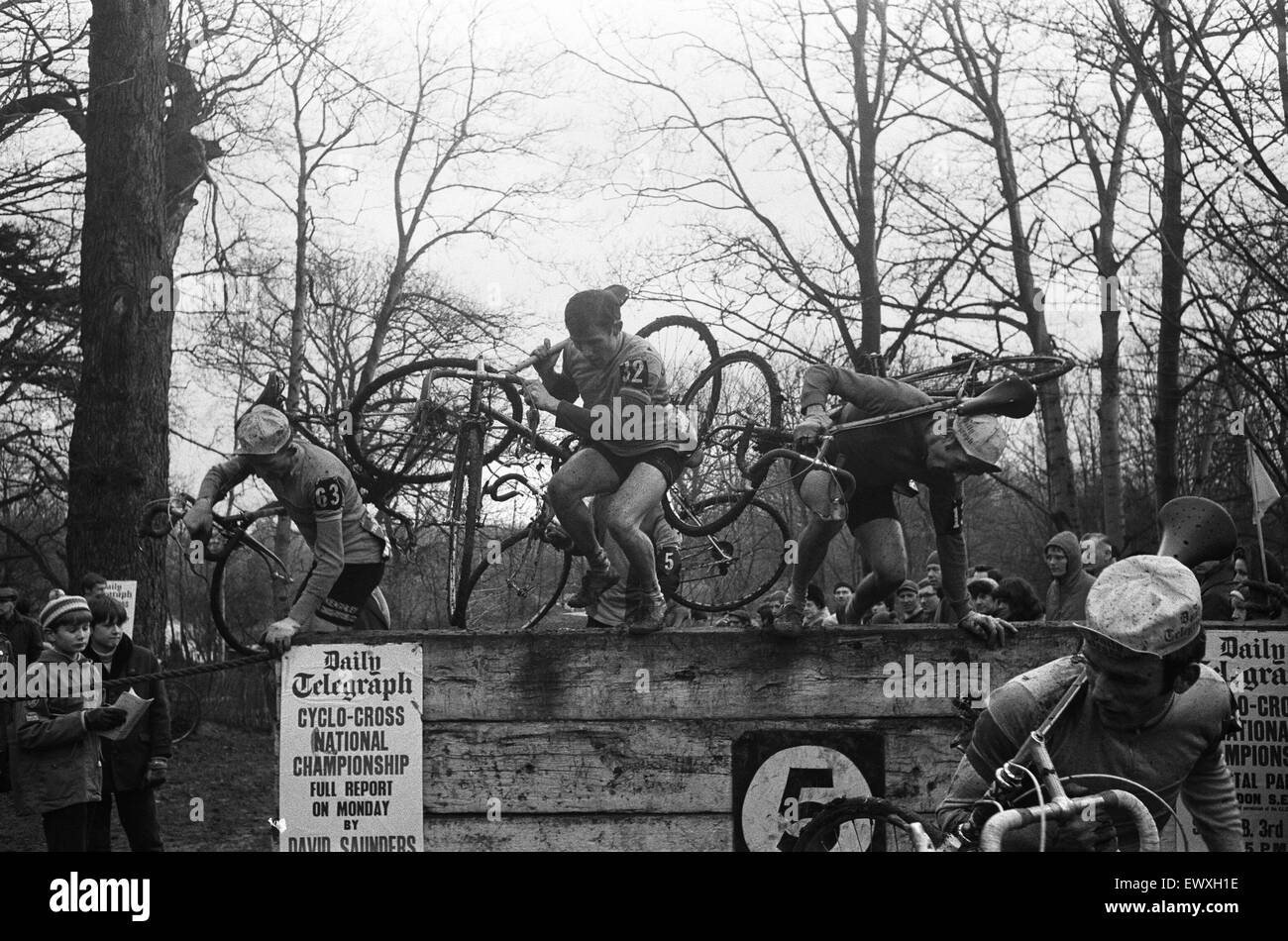 1968 British National Amateur Cyclo-Cross Championships at Crystal ...