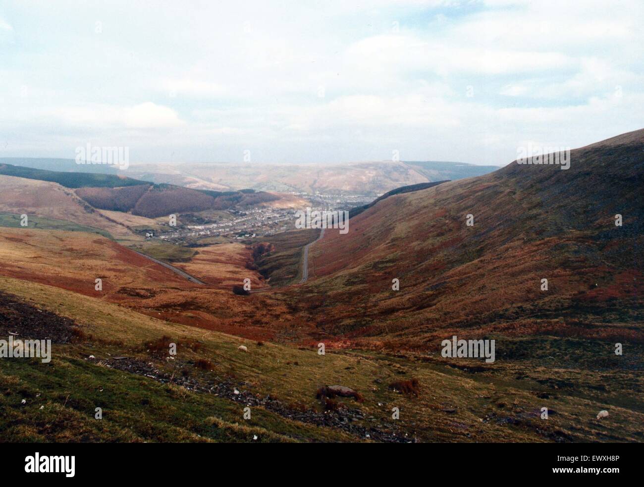 Treorchy Wales View Valley High Resolution Stock Photography and Images ...