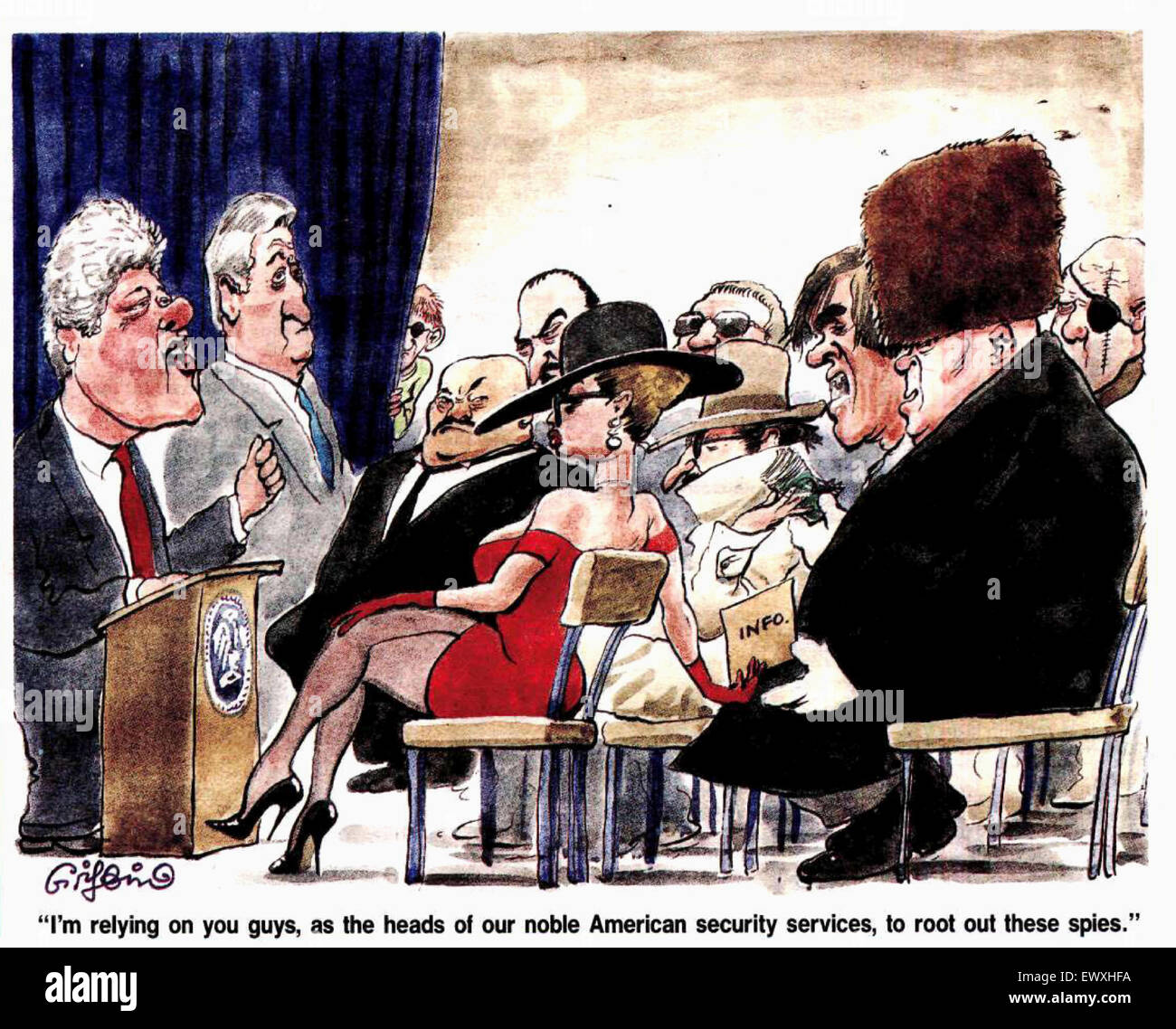 Fbi arrest spies hi-res stock photography and images - Alamy