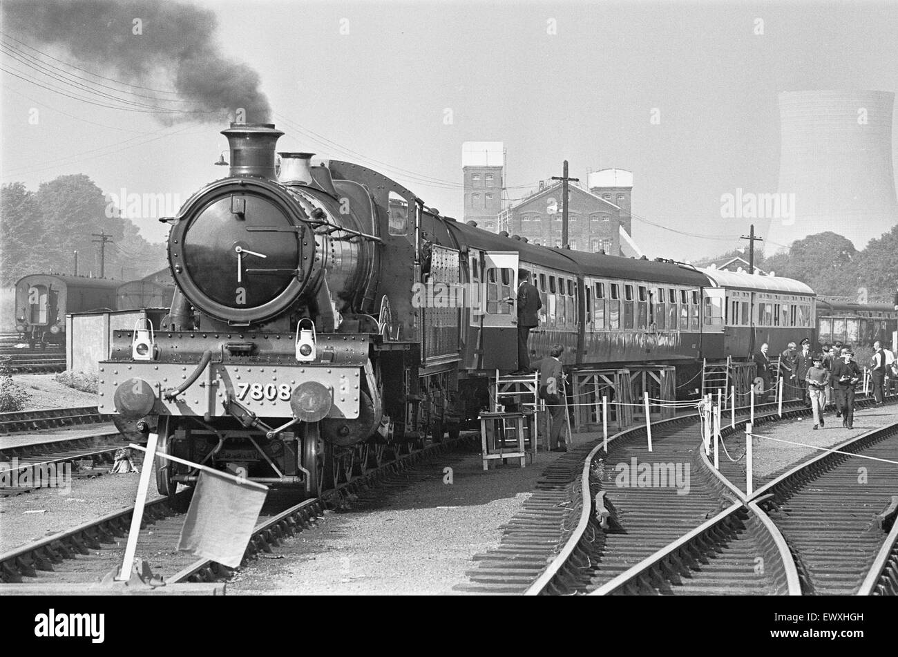 Cookham manor locomotive Black and White Stock Photos & Images - Alamy