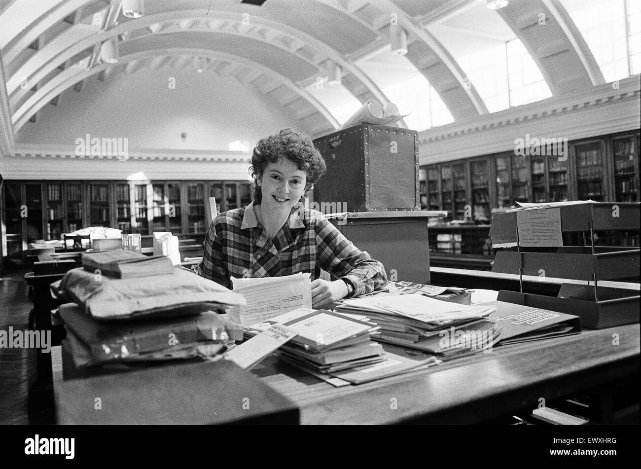 Central Library, Victoria Square, Middlesbrough, 21st October 1985 ...