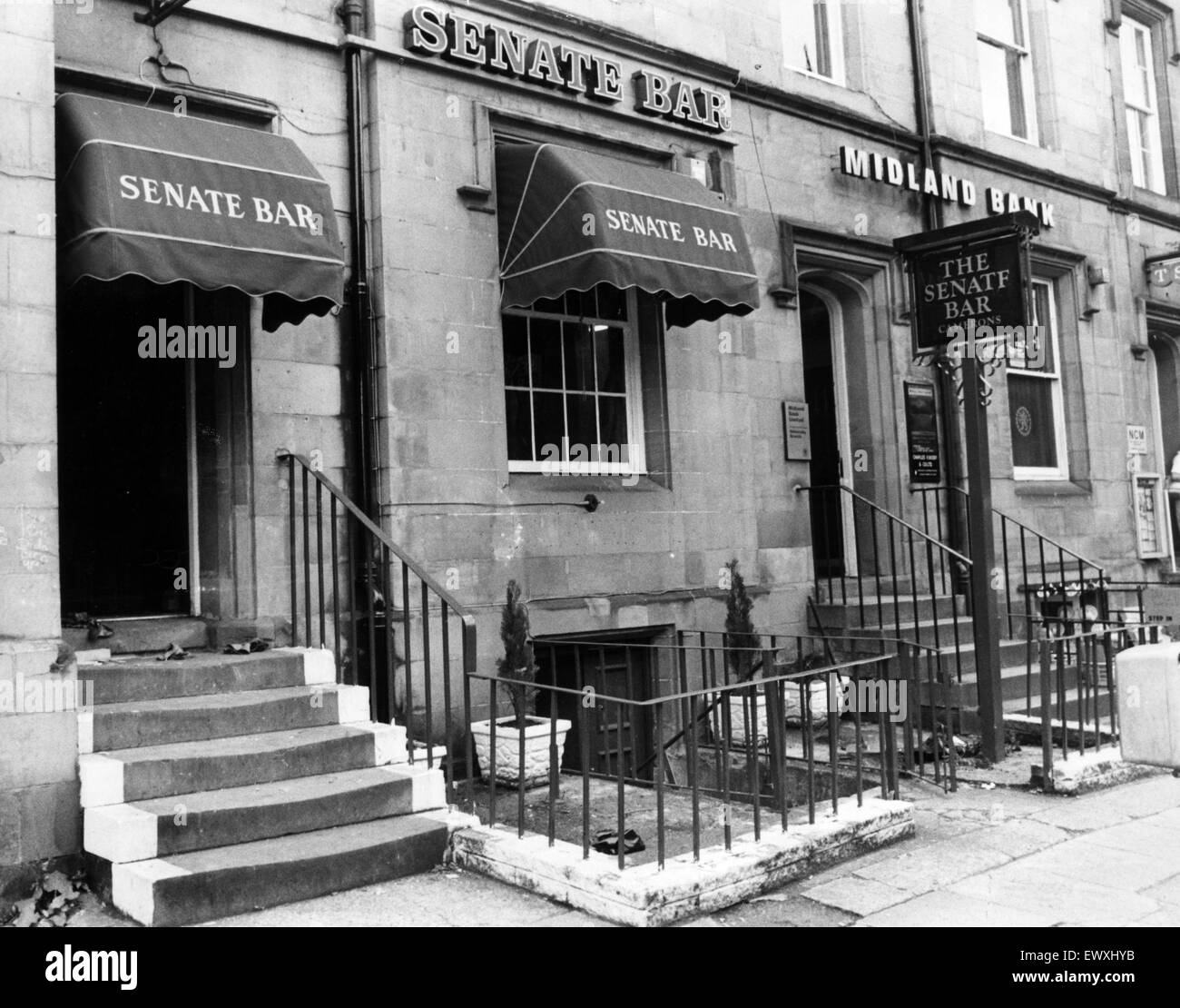 Senate Bar, Public House, Ridley Place, Newcastle, 29th September 1983 ...