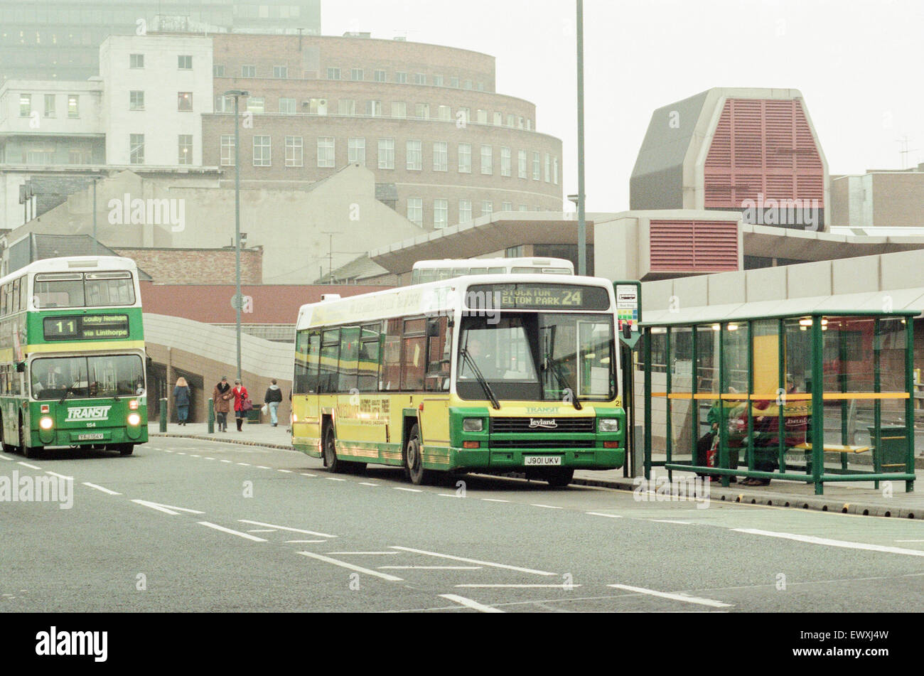 Middlesbrough bus station hi-res stock photography and images - Alamy