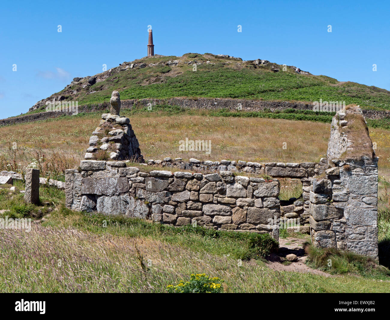 St helens oratory cape cornwall hi-res stock photography and images - Alamy