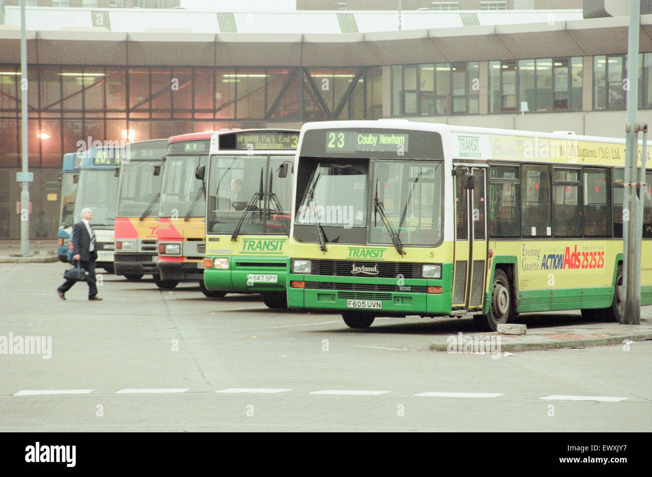 Middlesbrough bus station hi-res stock photography and images - Alamy