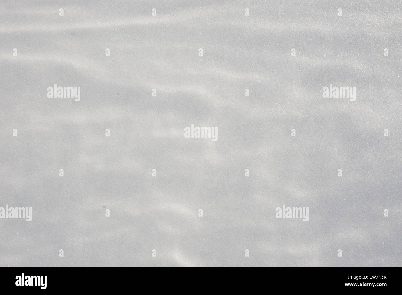 Thin crust of ice over snow Stock Photo - Alamy