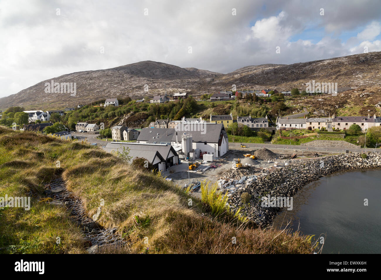 Final building stages of The Social Distillery in Tarbert, Isle of ...