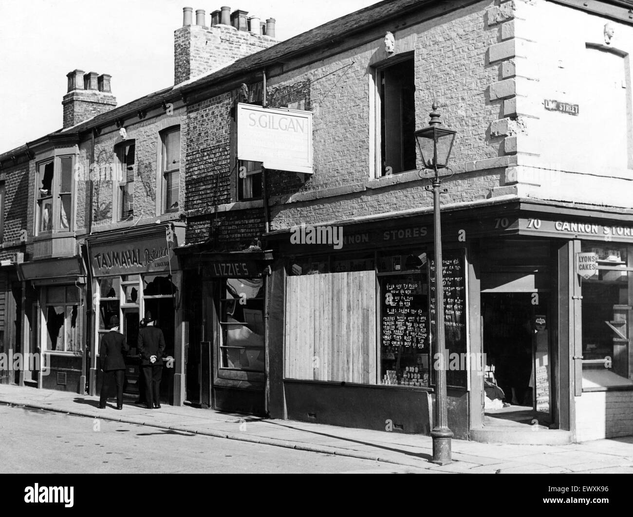 Police in road Black and White Stock Photos & Images - Alamy