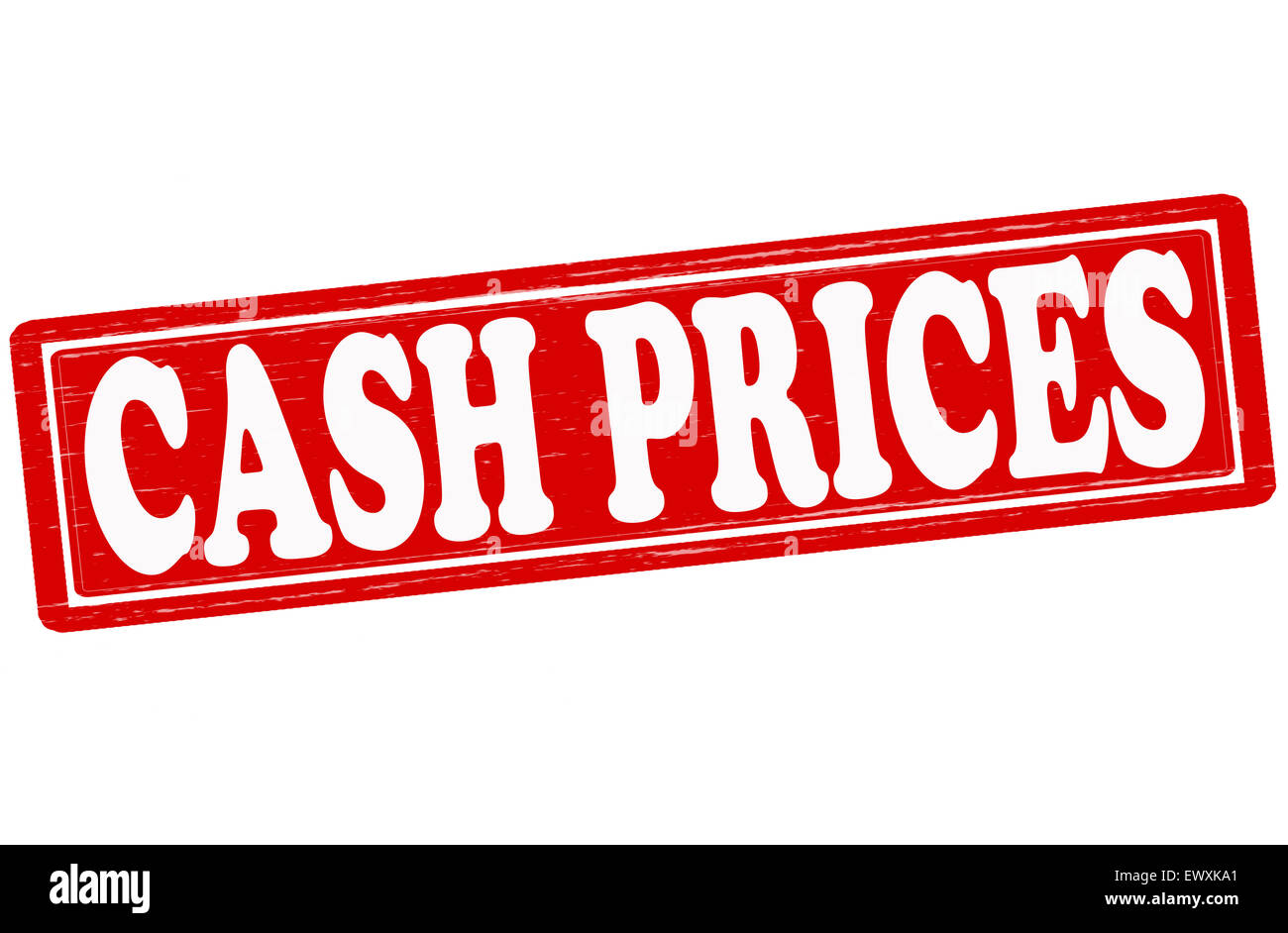 Stamp with text cash prices inside, illustration Stock Photo - Alamy