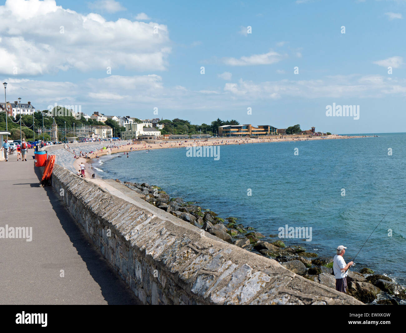 Exmouth seafront hi-res stock photography and images - Alamy