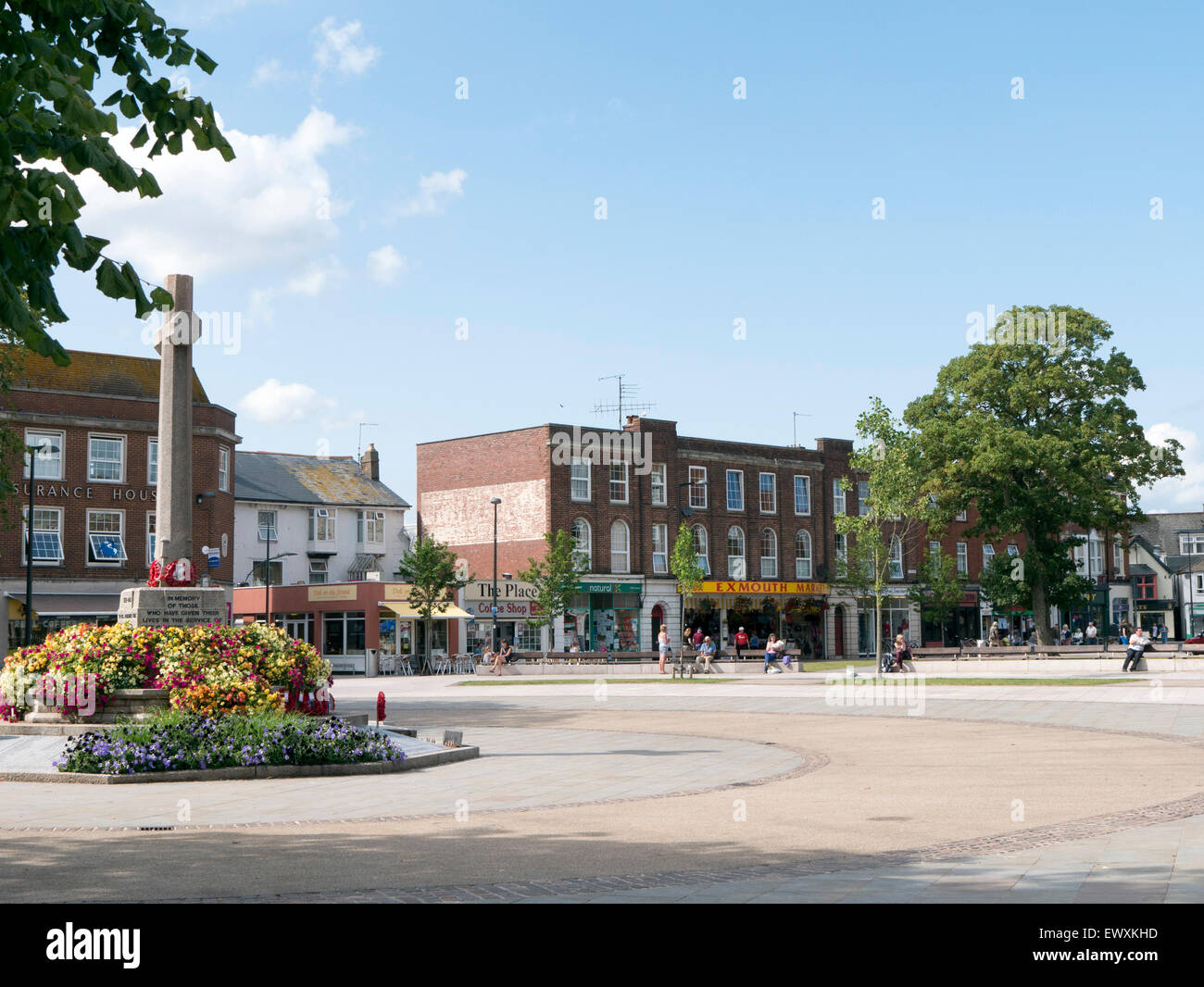 Exmouth devon town centre hi-res stock photography and images - Alamy