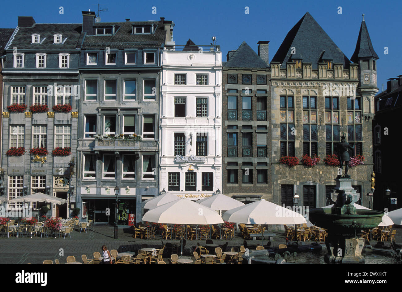 Aachen market place hi-res stock photography and images - Alamy