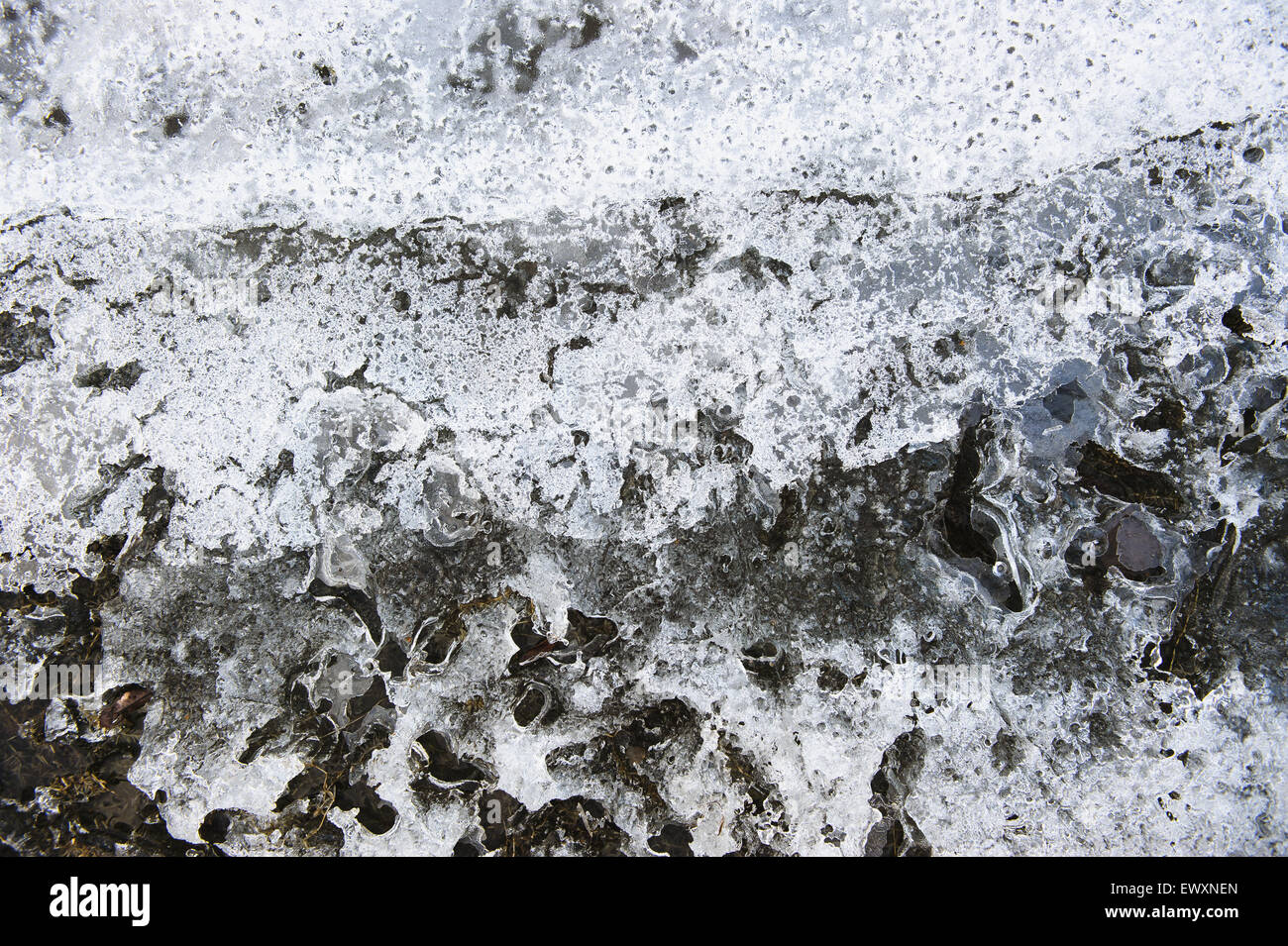 Close up background of ice Stock Photo - Alamy
