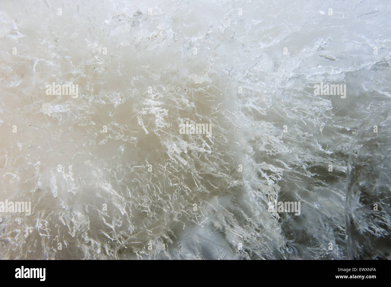 Close up background of ice Stock Photo - Alamy