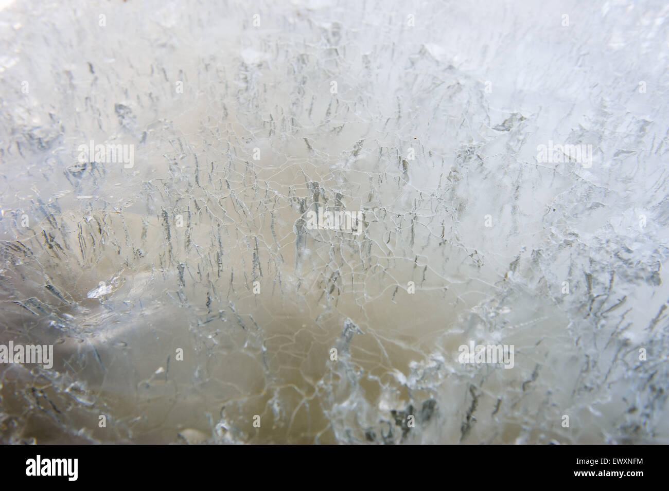 Close up background of ice Stock Photo - Alamy