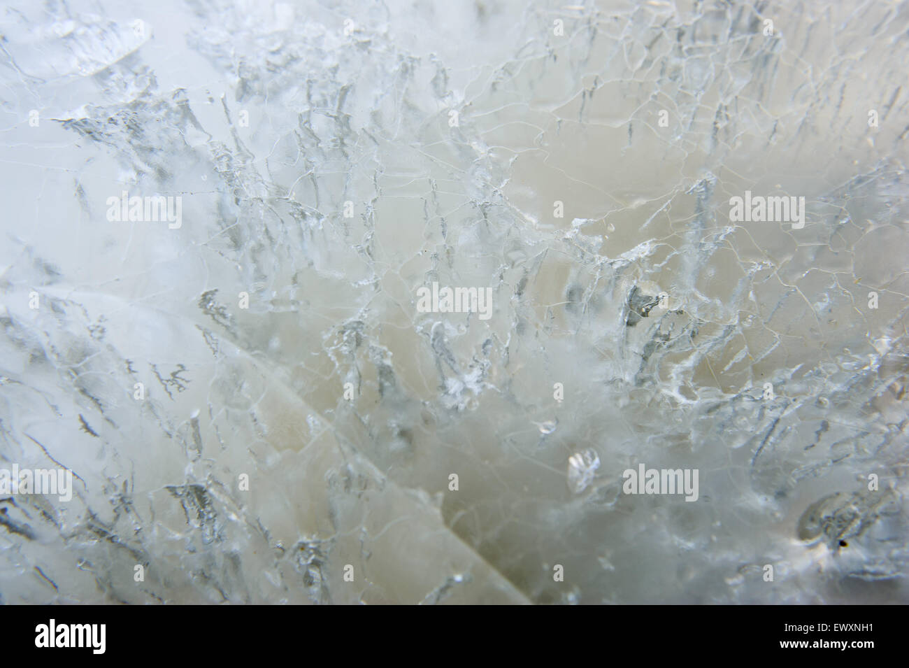Close up background of ice Stock Photo - Alamy