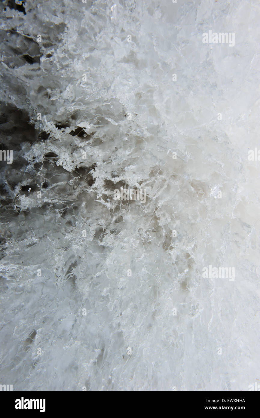 Close up background of ice Stock Photo - Alamy