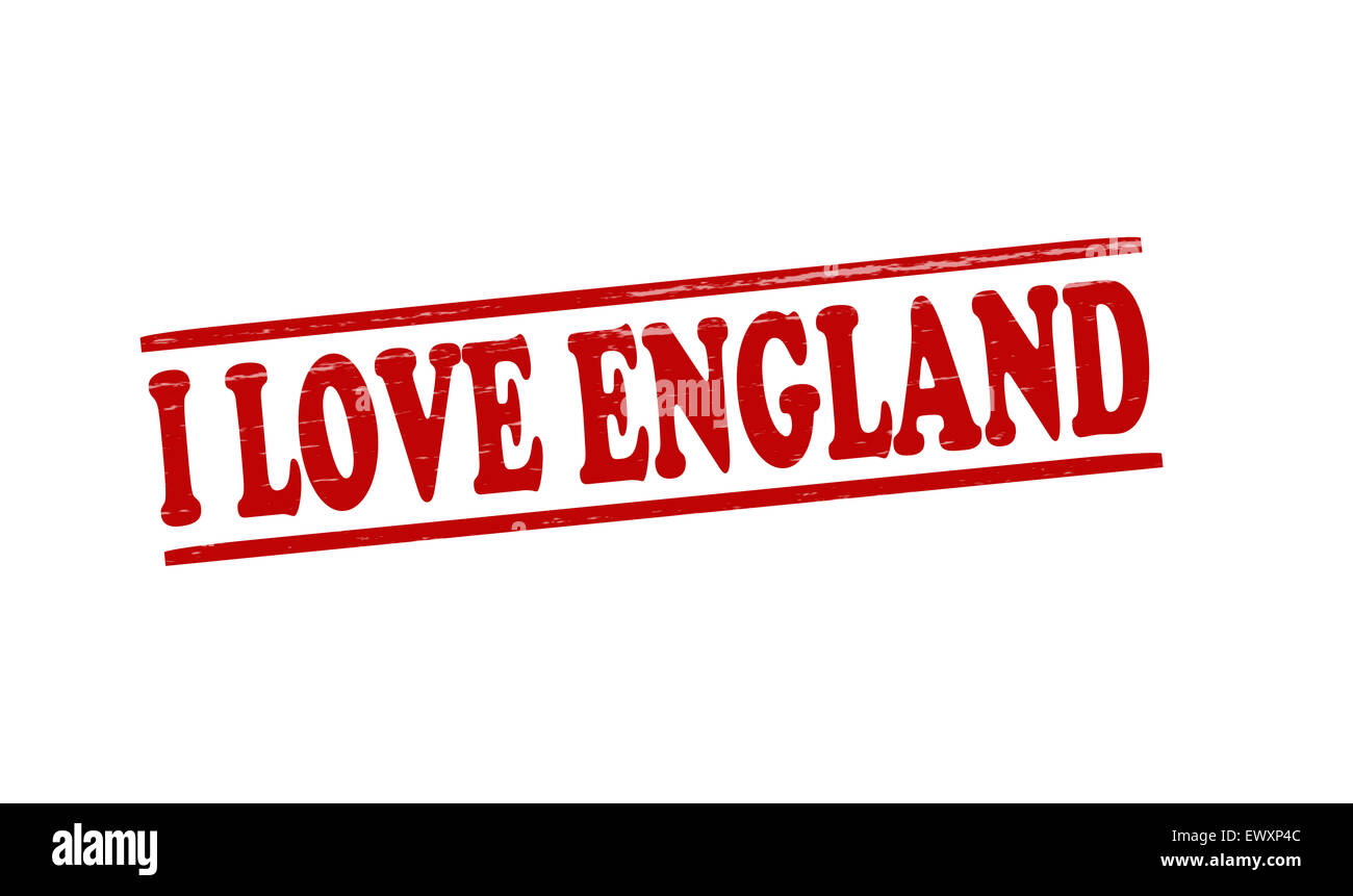 I love england hi-res stock photography and images - Alamy