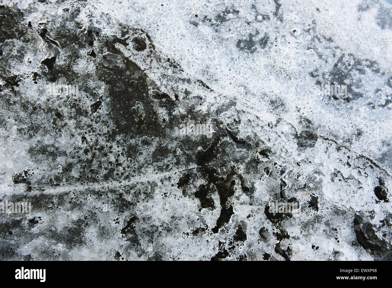 Close up background of ice Stock Photo - Alamy