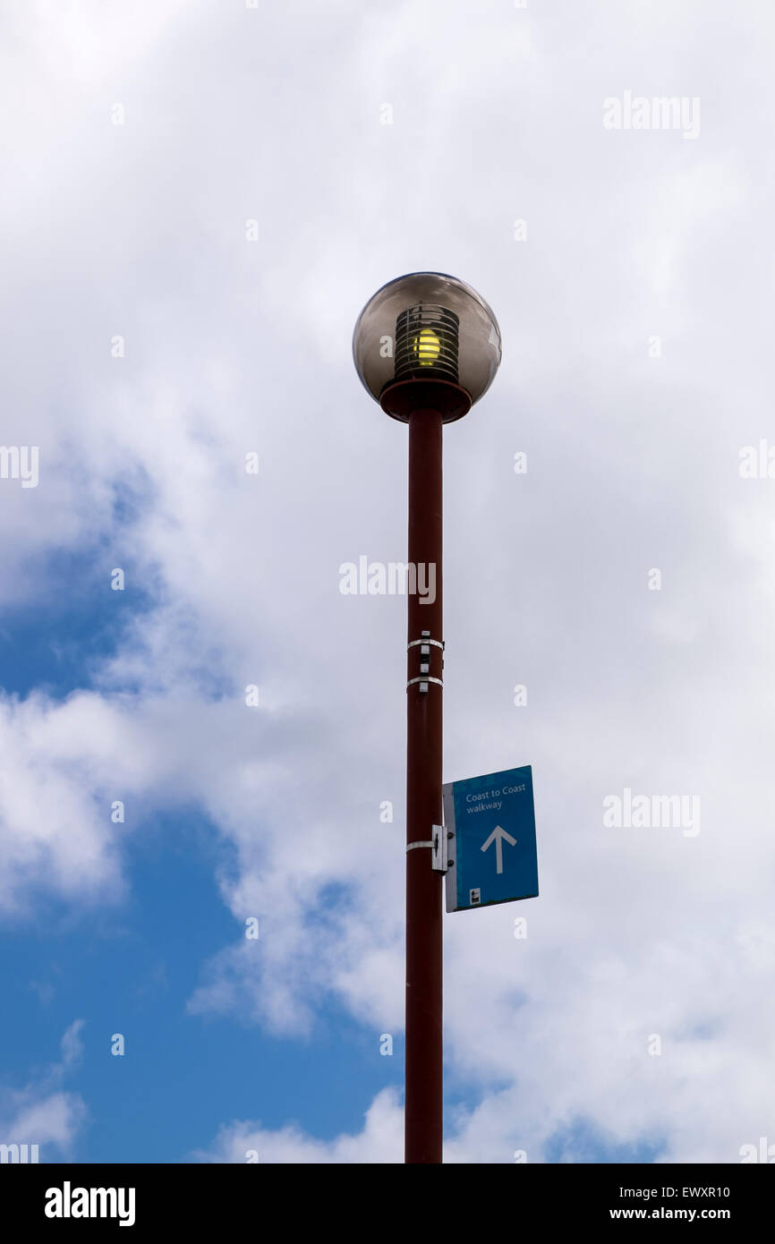 Street lamp direction signs hi-res stock photography and images - Alamy