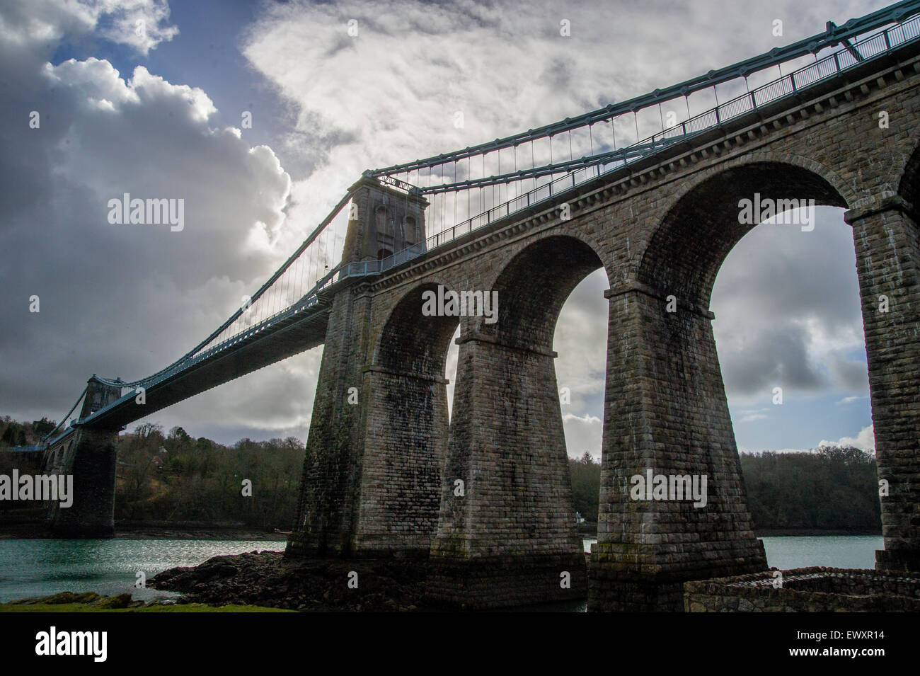 Anglesey menai bridge hi-res stock photography and images - Alamy