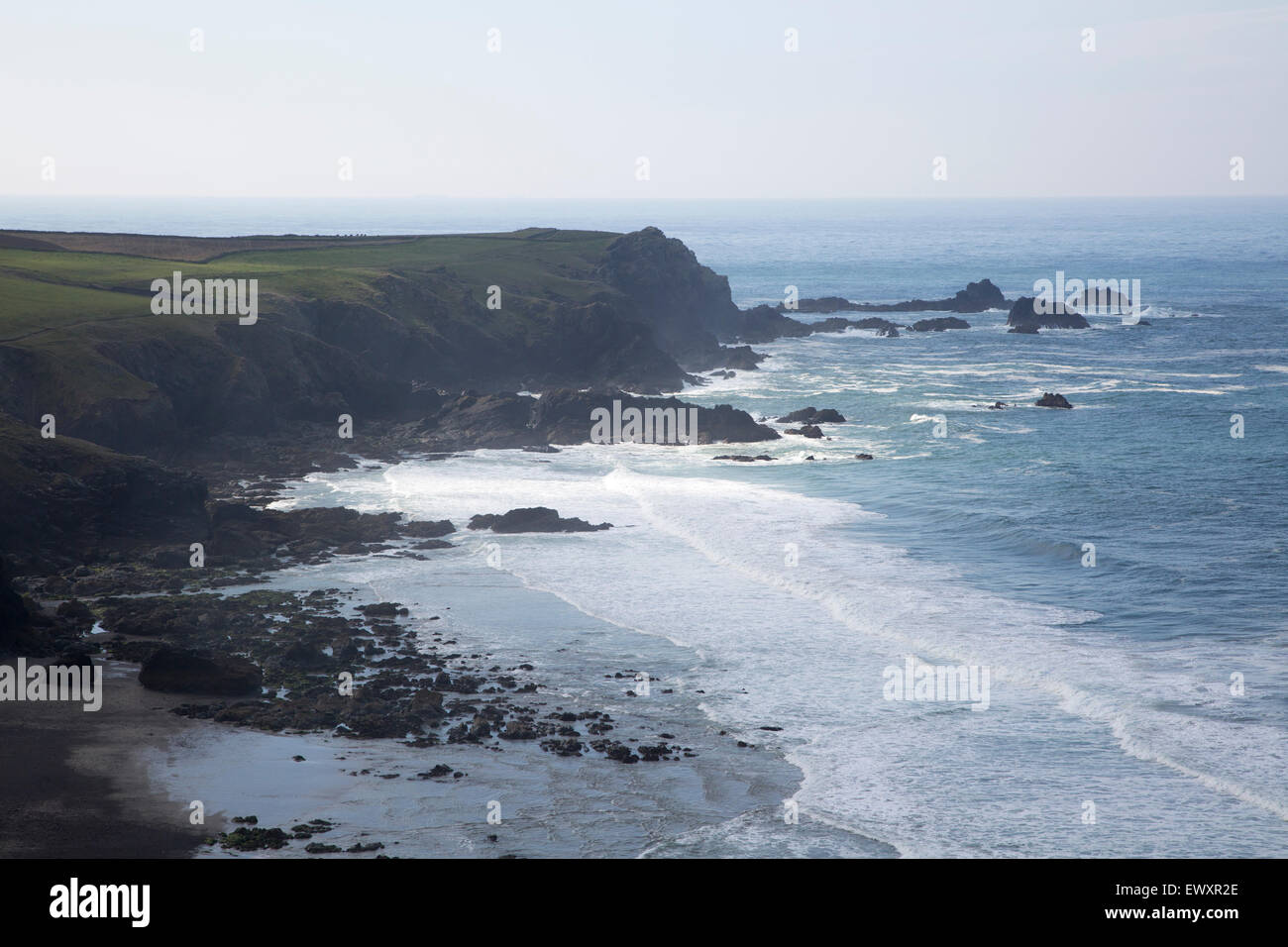 Cornish coast erosion hi-res stock photography and images - Alamy