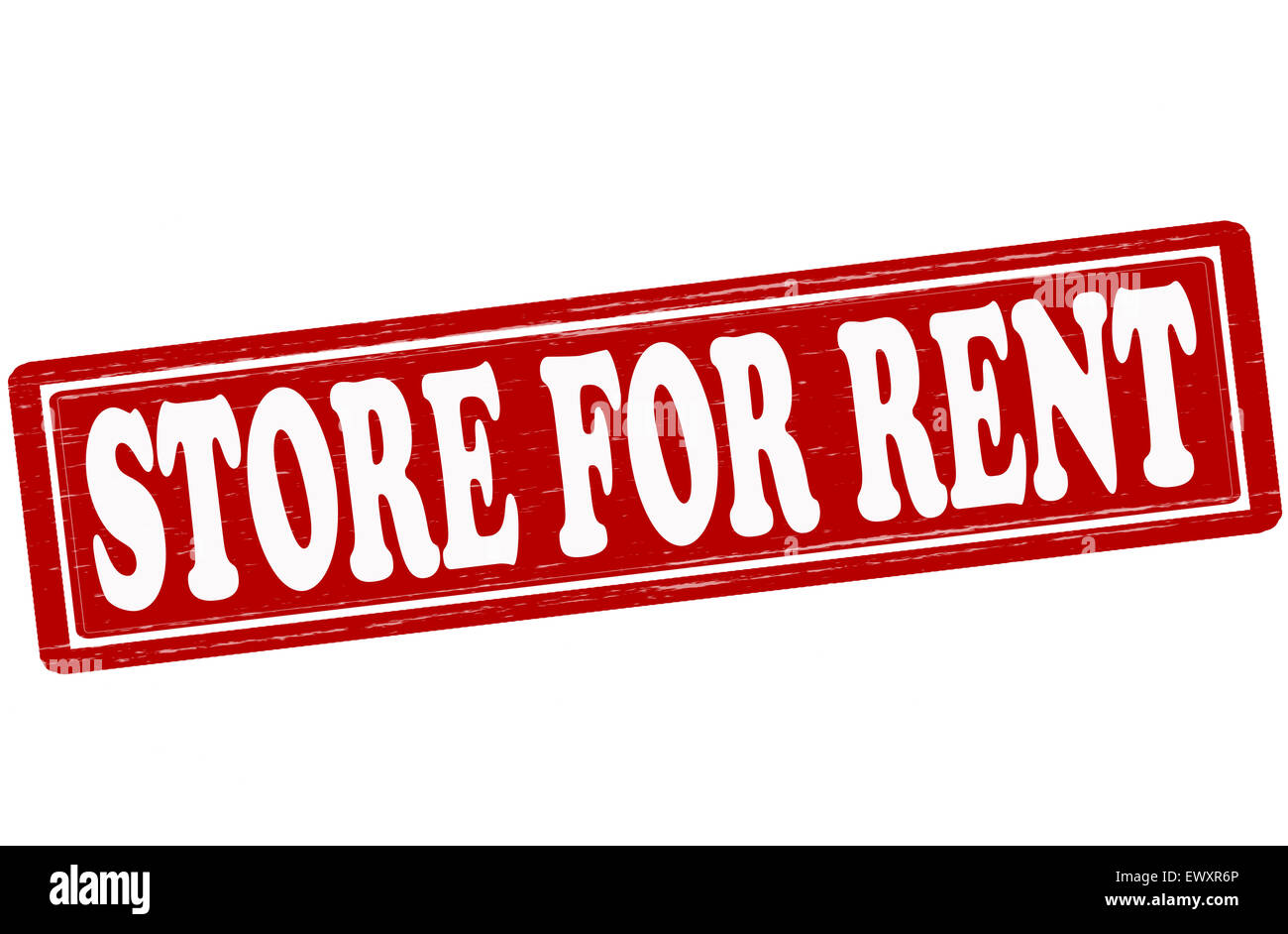 Stamp with text store for rent inside, ilustration Stock Photo - Alamy