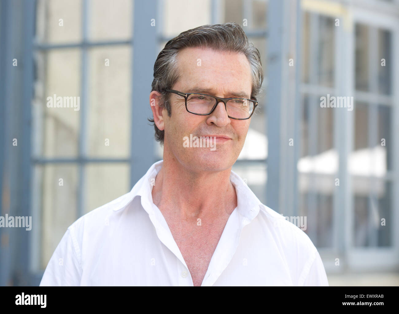Munich, Germany. 02nd July, 2015. British actor Rupert Everett poses ...