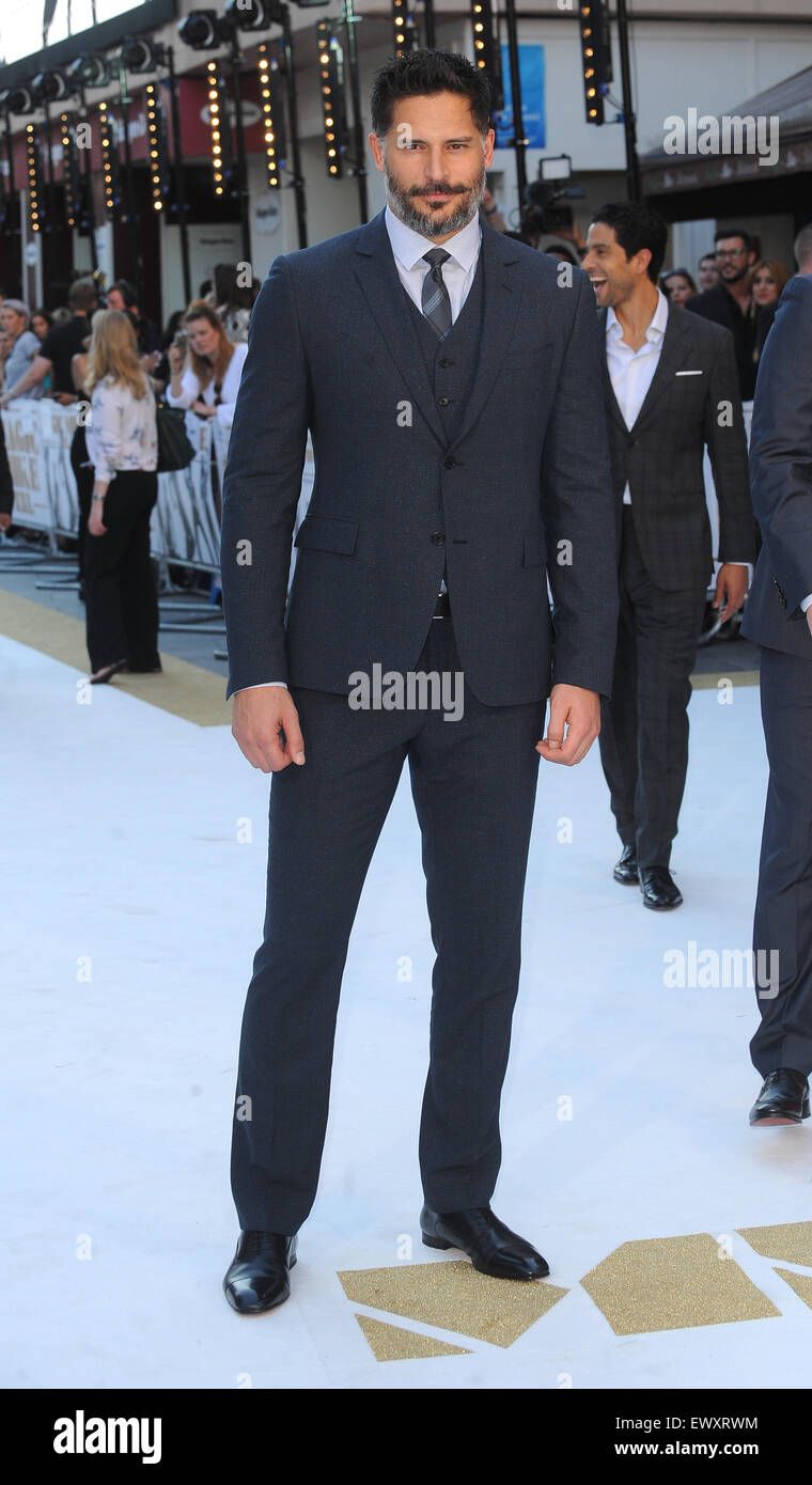 American actor Joe Manganiello attends the European Premiere of Magic ...