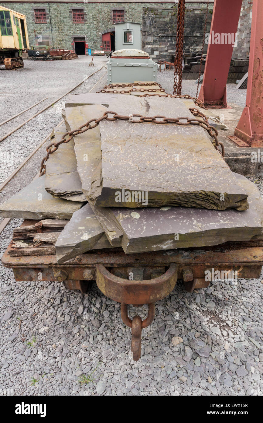 Wales slate quarry railway hi-res stock photography and images - Alamy