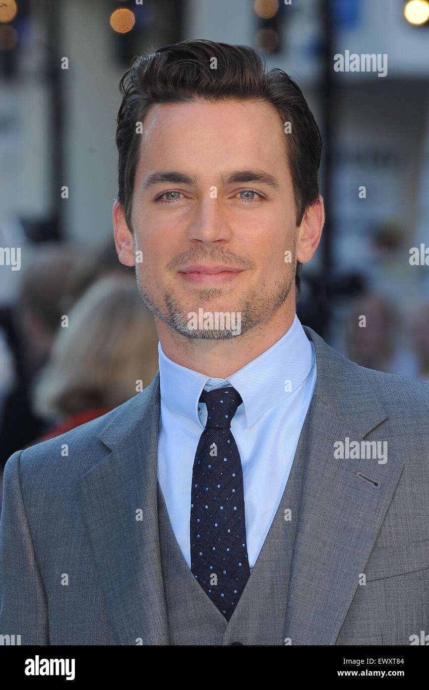 American actor Matt Bomer attends the European Premiere of Magic Mike ...