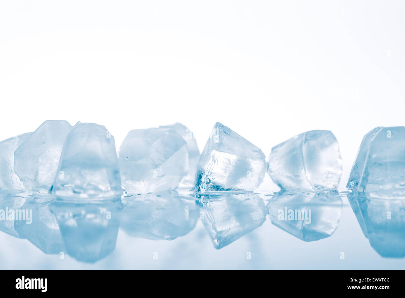 Three ice cubes Stock Photo - Alamy