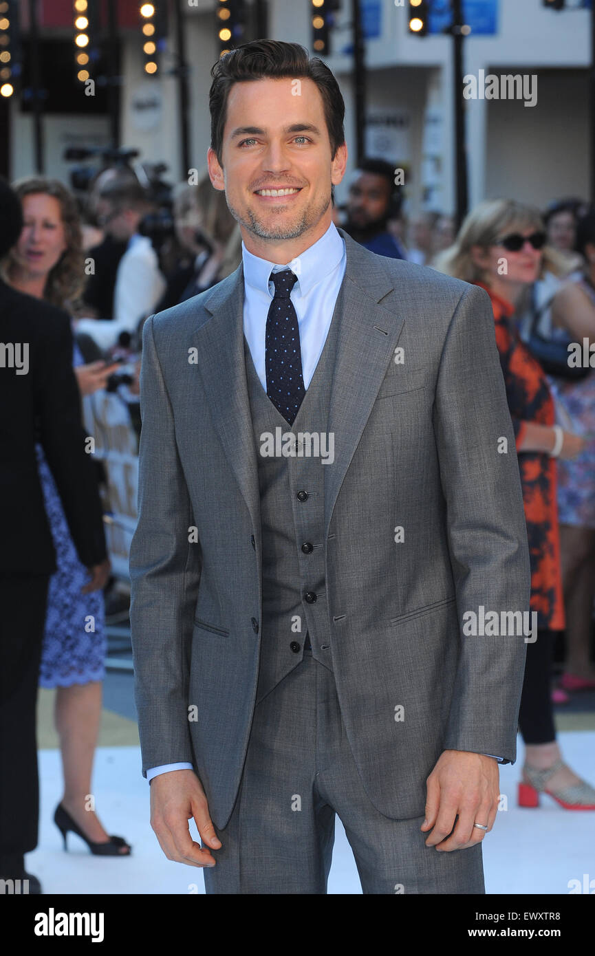 American actor Matt Bomer attends the European Premiere of Magic Mike ...