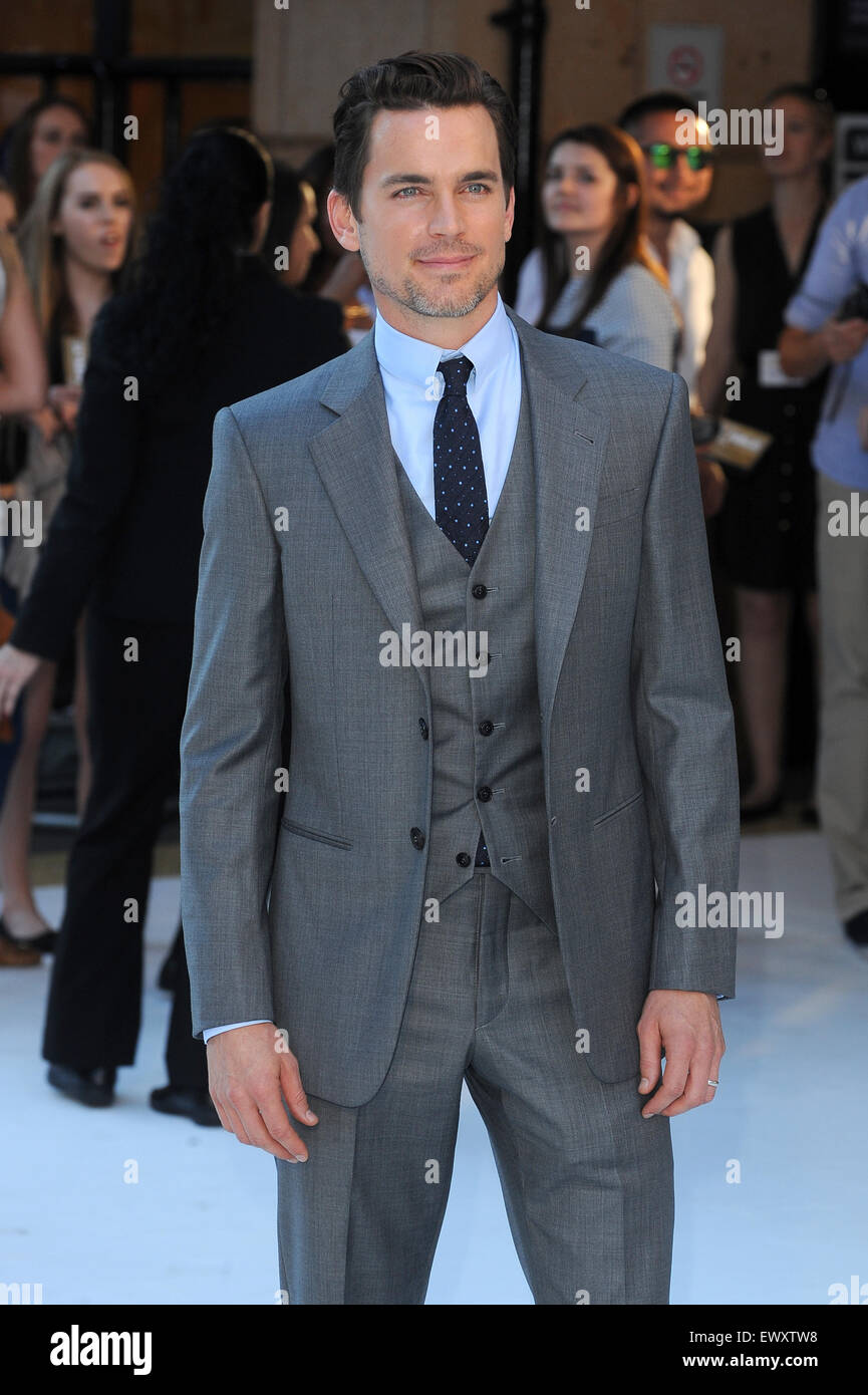 American actor Matt Bomer attends the European Premiere of Magic Mike ...