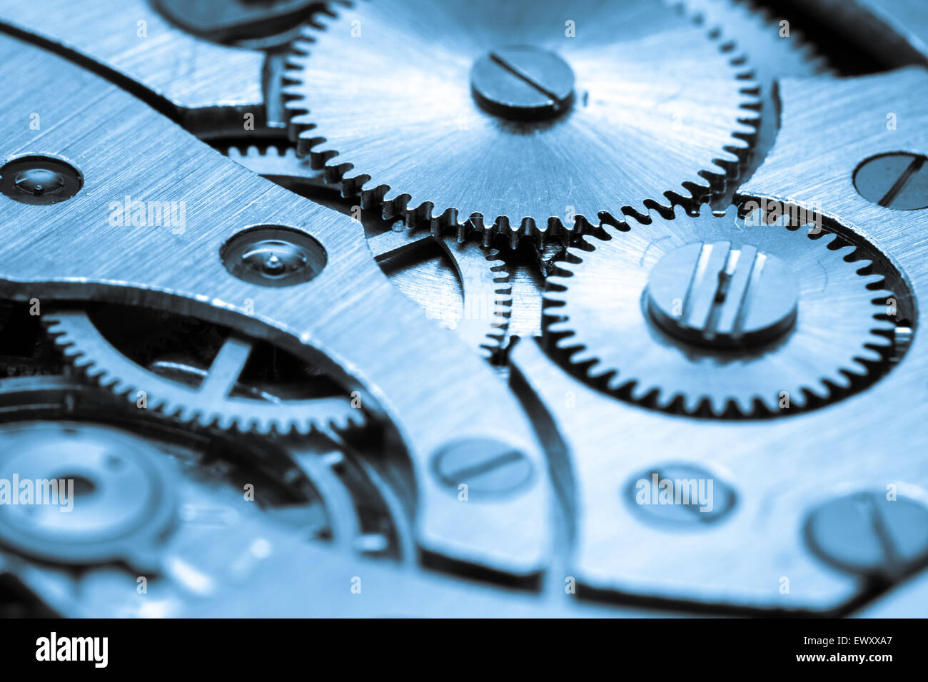 old clock's gears Stock Photo - Alamy