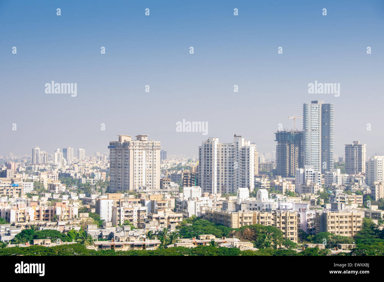 Mumbai, India skyline Stock Photo - Alamy