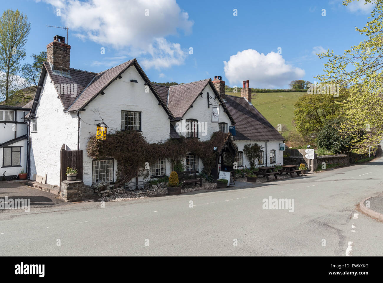 Llanarmon west arms hi-res stock photography and images - Alamy