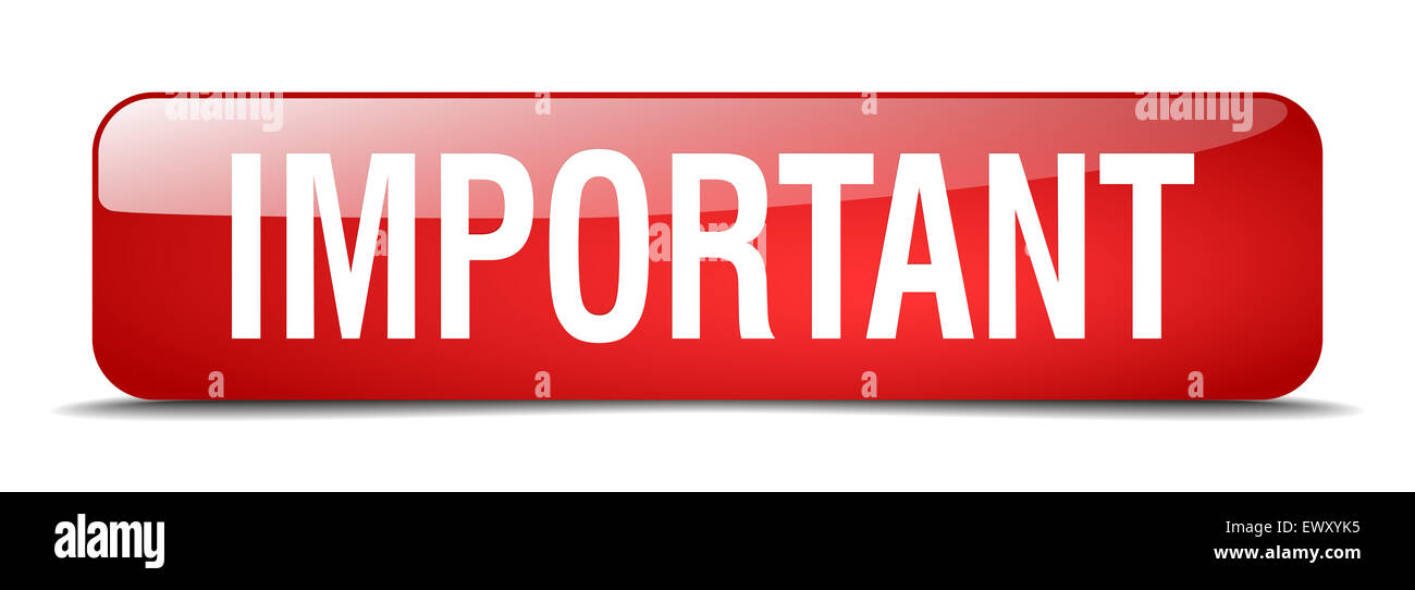 important red square 3d realistic isolated web button Stock Photo - Alamy