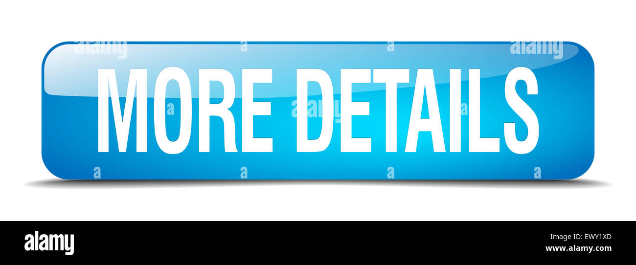 more details blue square 3d realistic isolated web button Stock Photo ...