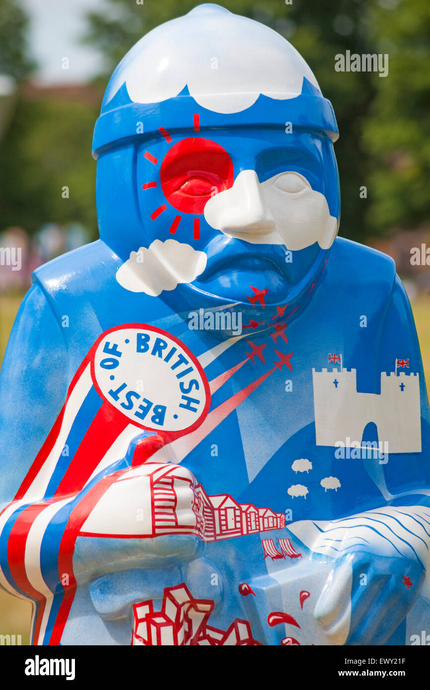 Quintessentially British Baron sculpture, part of the Barons Trail ...